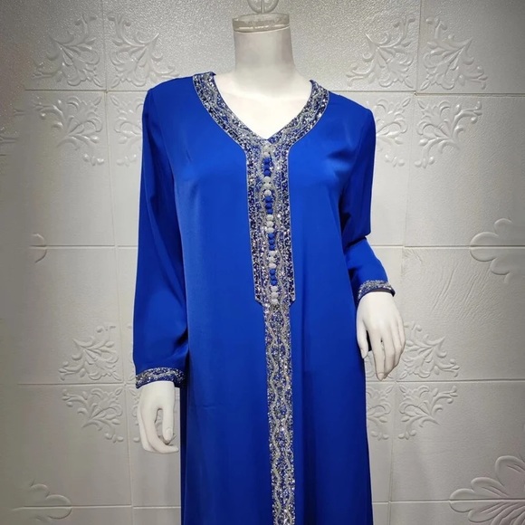 Dresses | Moroccan Dubai Kaftan Khaliji Abaya Kuwait Jalabiya | Poshmark